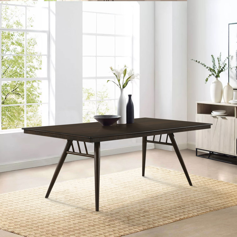 CDecor Home Furnishings Paloma Dark Walnut Rectangular Dining Table - Wayfair Canada